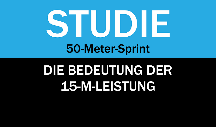 Studie: 15-Meter-Leistung entscheidend im Sprint - DOC SWIM